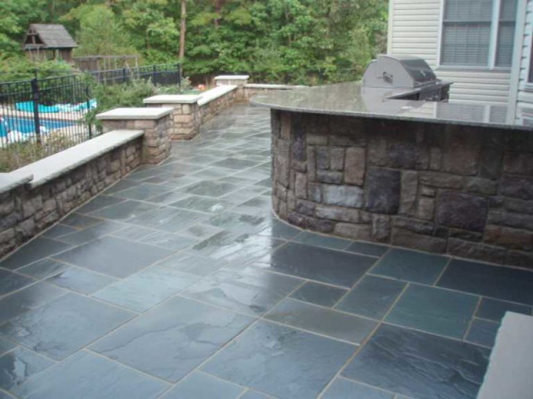 Blue Stone Patio Photos | Blue Stone Design Images