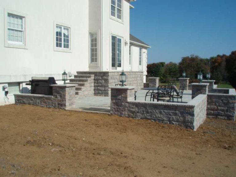 Raised Patio Photos | Patio Construction Images