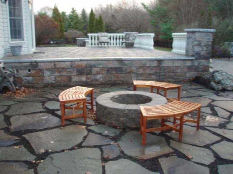 Raised Patio Photos | Patio Construction Images