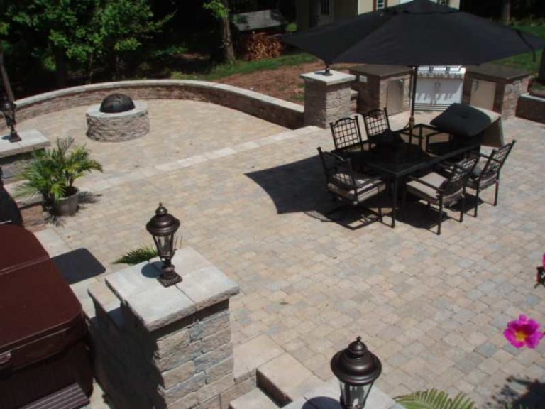 Raised Patio Photos | Patio Construction Images