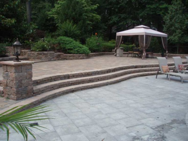 Raised Patio Photos | Patio Construction Images