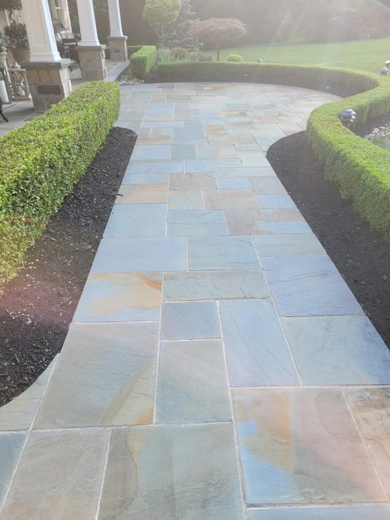 Blue Stone Patio Photos | Blue Stone Design Images